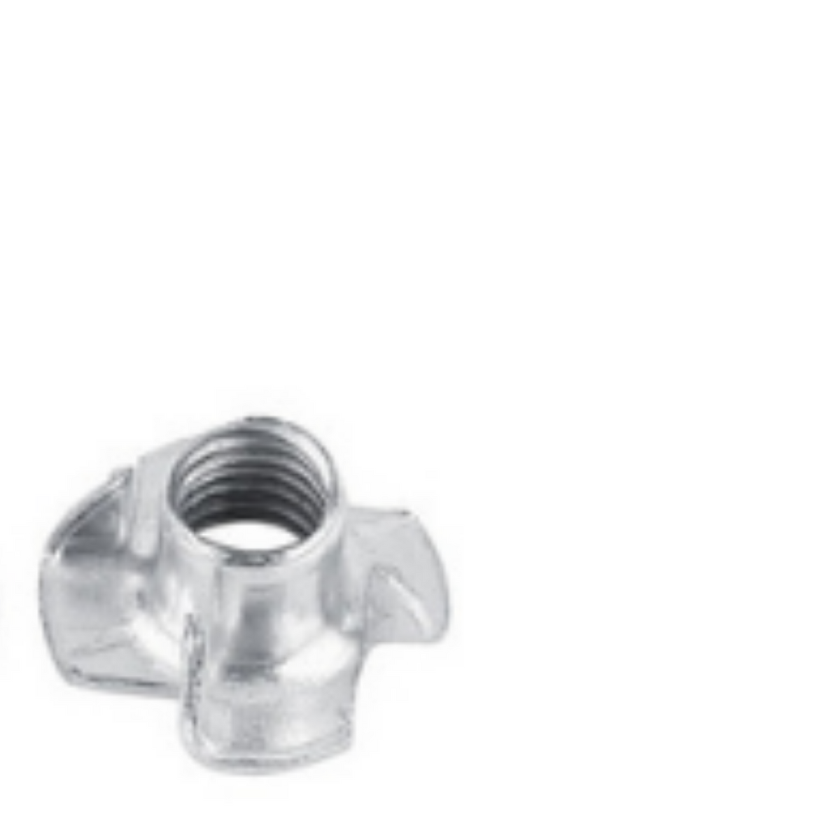 TUERCA "I" (TINO) DE 4 PUNTAS GALVANIZADA ESTÁNDAR-FINA 10-32 5/16 – Los tornillos