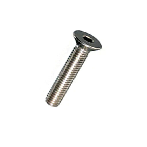 TORNILLO SOCKET PLANA INOXIDABLE ESTANDAR 6-32 X 1 – Los tornillos